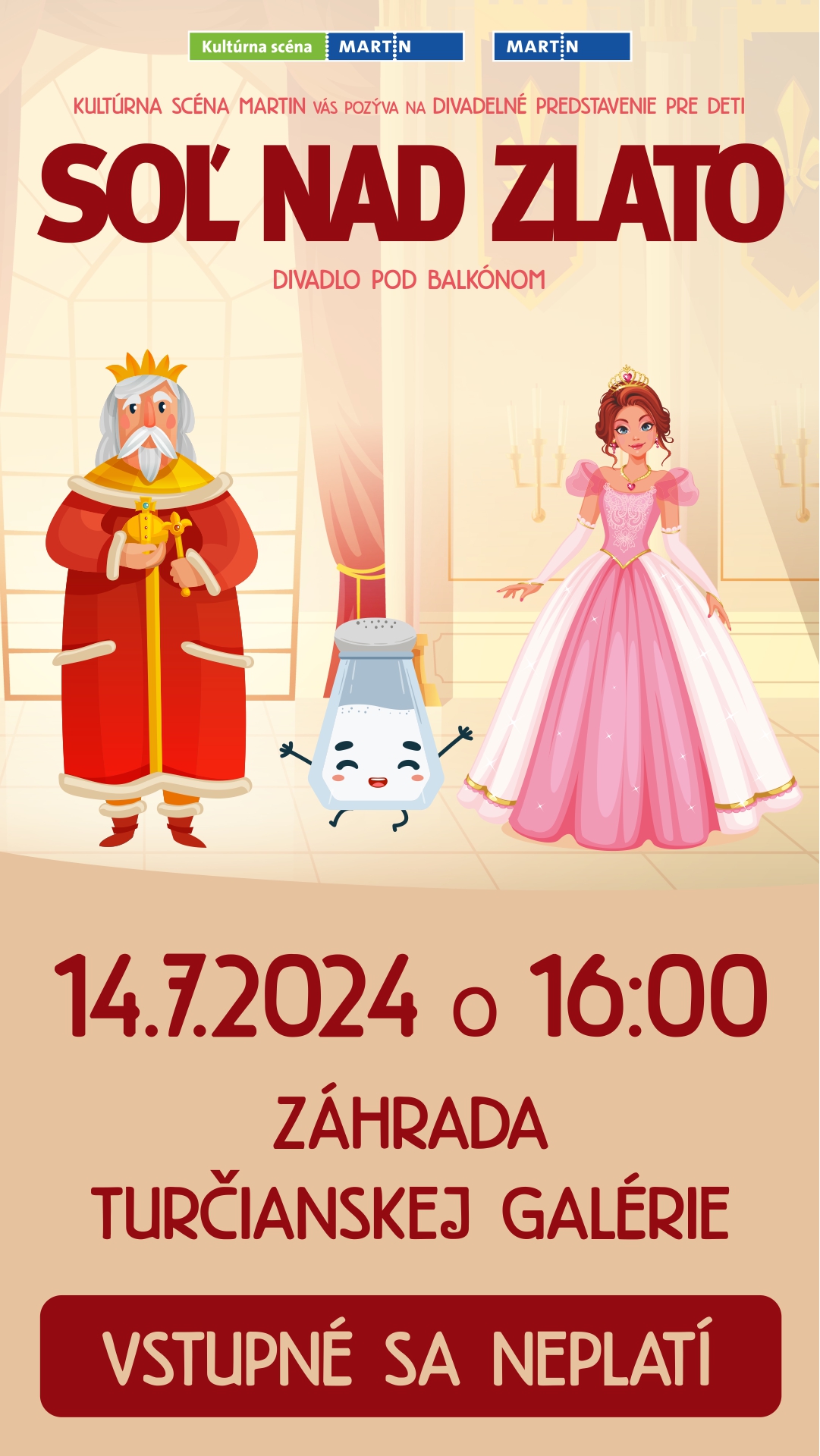 Divadlo pre deti: Soľ nad Zlato | SDEŤMI.com