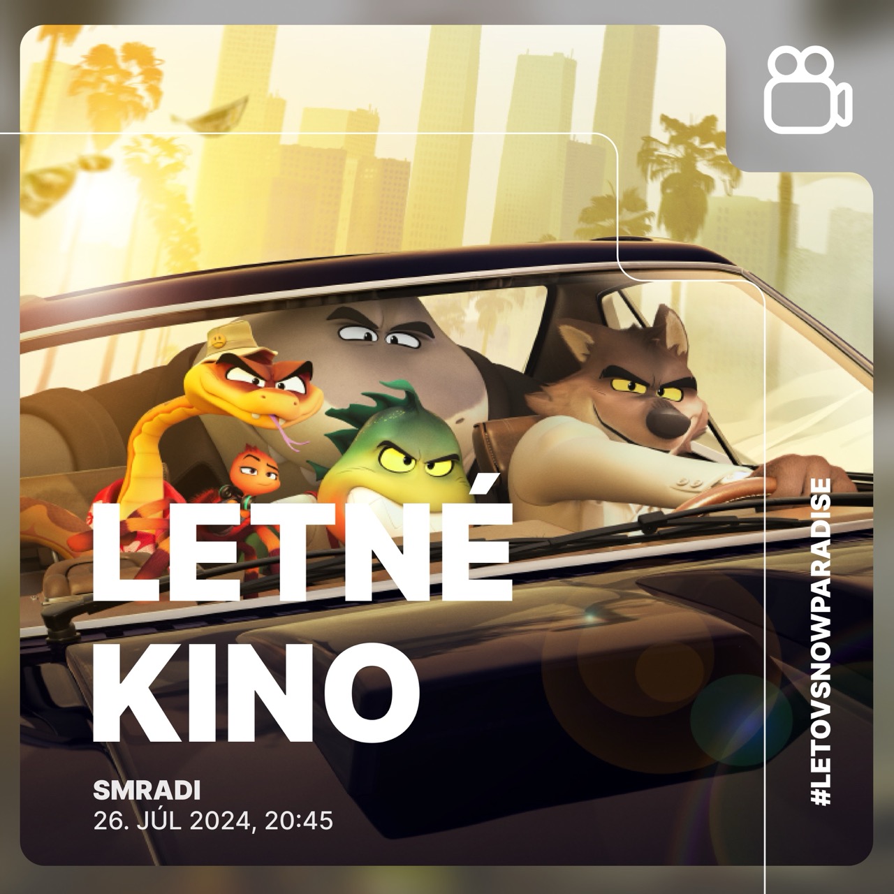 Letné kino | Smradi | SDEŤMI.com