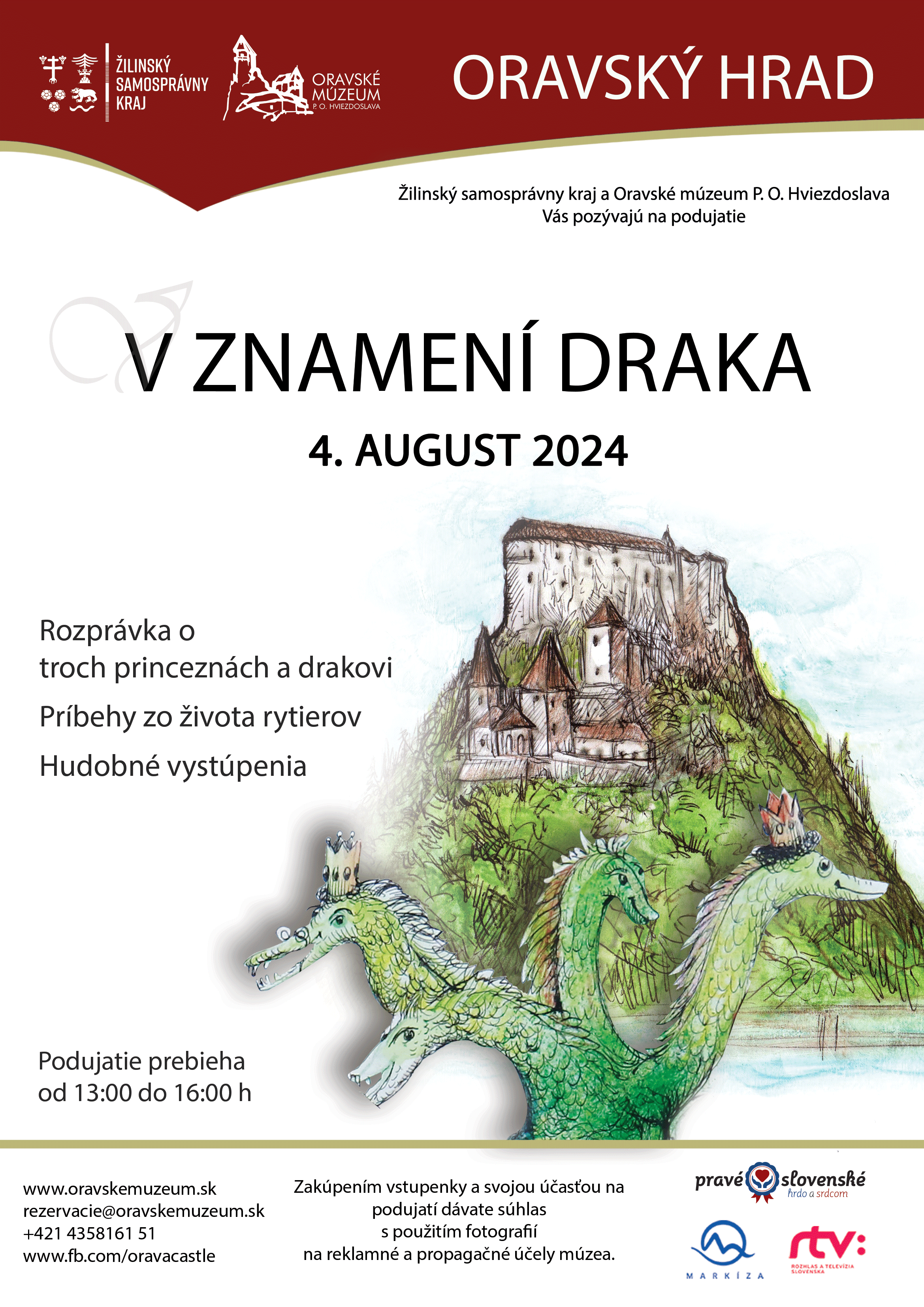 V znamení draka na Oravskom hrade | SDEŤMI.com