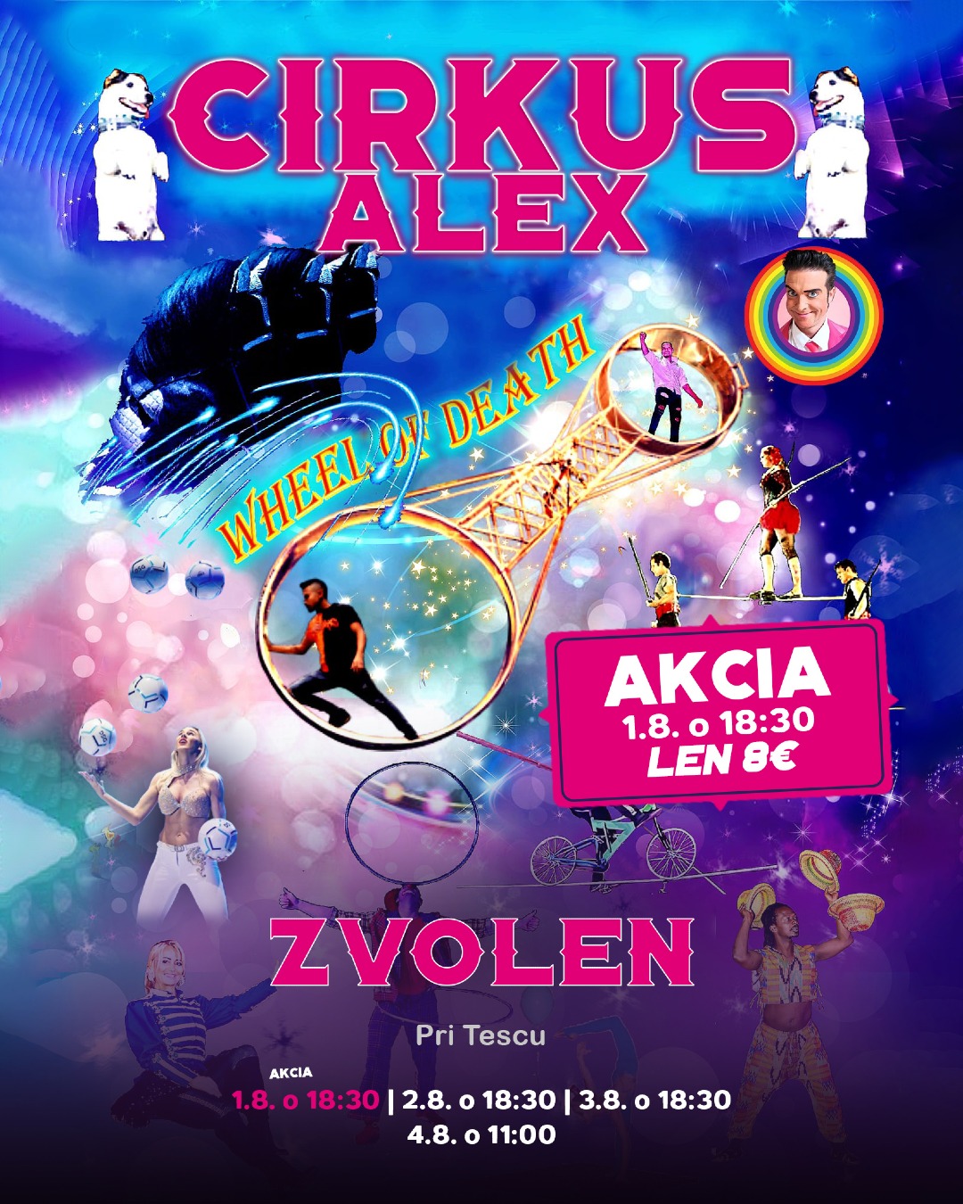 Cirkus Alex vo Zvolene | SDEŤMI.com