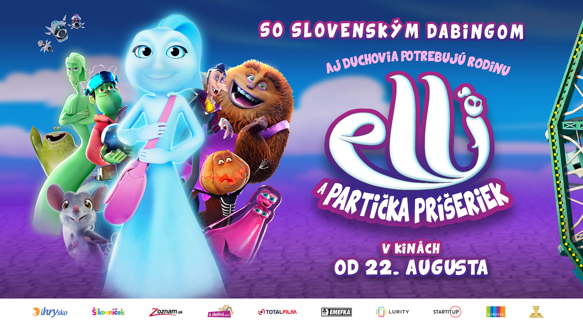 Elli a partička príšeriek | SDEŤMI.com