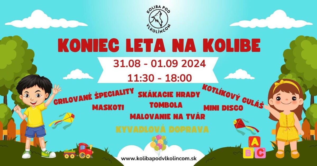 Koniec leta na kolibe | SDEŤMI.com