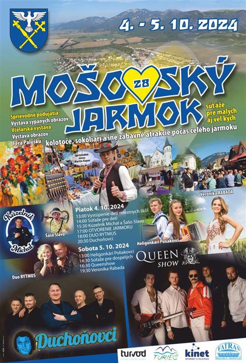 Mošovský jarmok 2024 | SDEŤMI.com