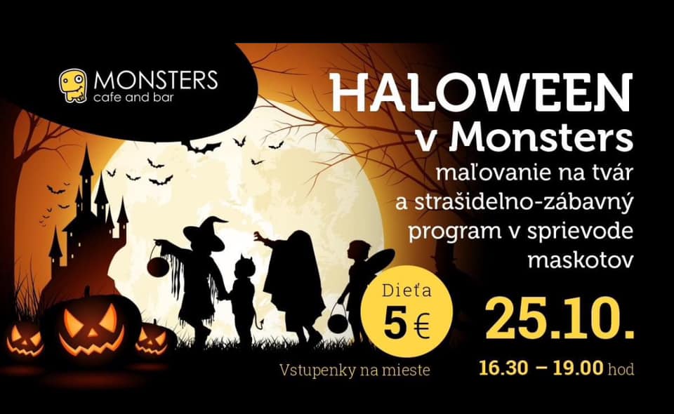 Halloween v Monsters | SDEŤMI.com