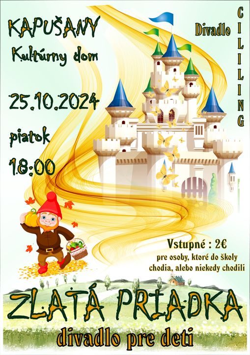 Zlatá priadka | SDEŤMI.com