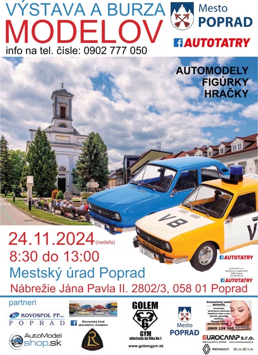 Výstava a burza modelov | SDEŤMI.com