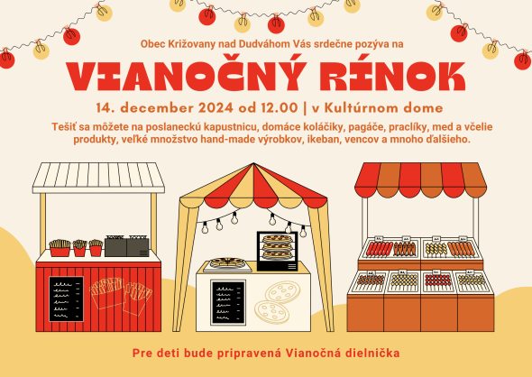 Vianočný rínok v Križovanoch | SDEŤMI.com
