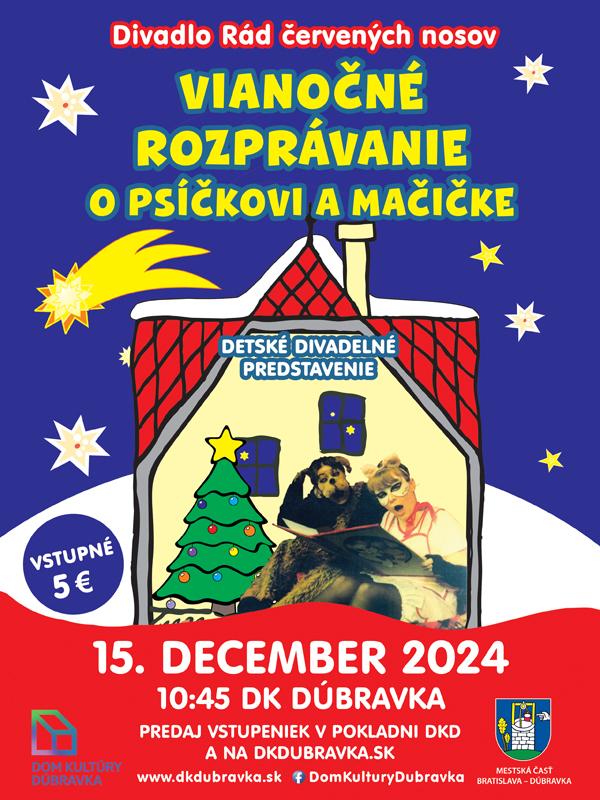 Vianočné rozprávanie o psíčkovi a mačičke | SDEŤMI.com