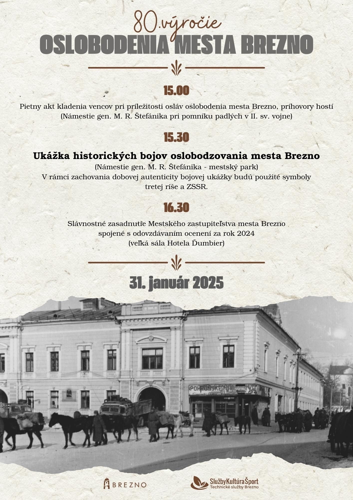 80. výročie oslobodenia mesta Brezno | SDEŤMI.com