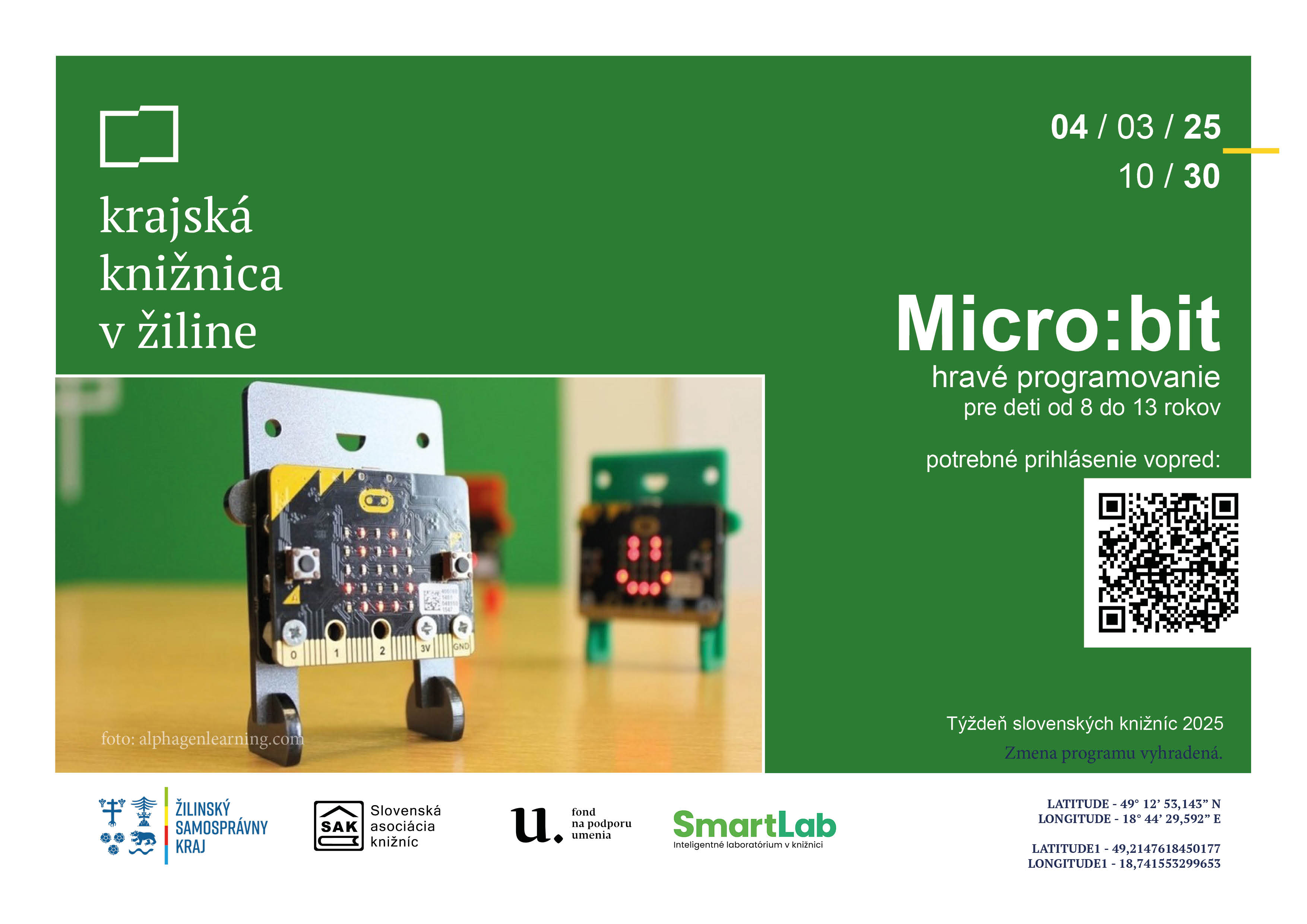 Hravé programovanie micro:bit | SDEŤMI.com