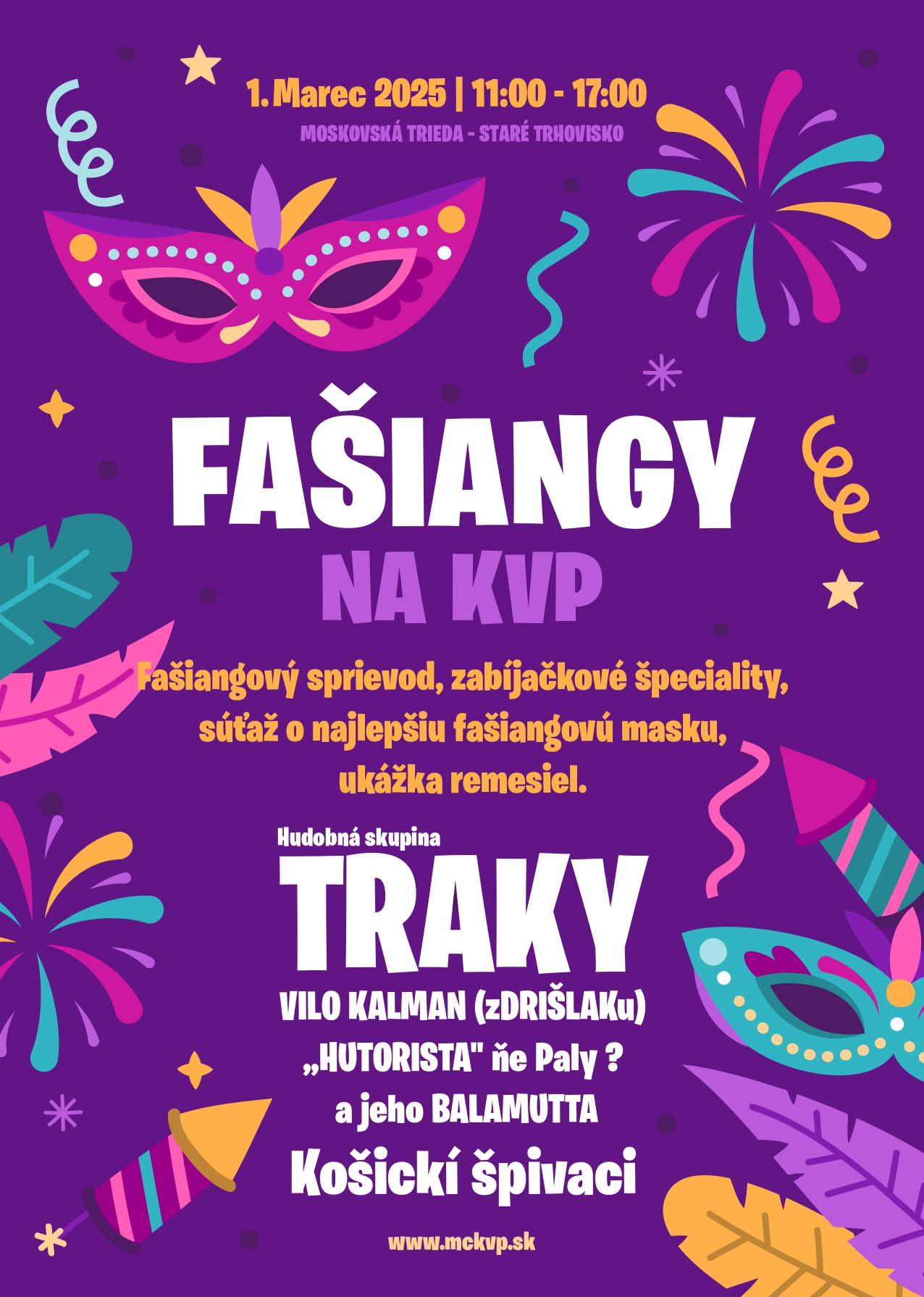 Fašiangy na KVP | SDEŤMI.com
