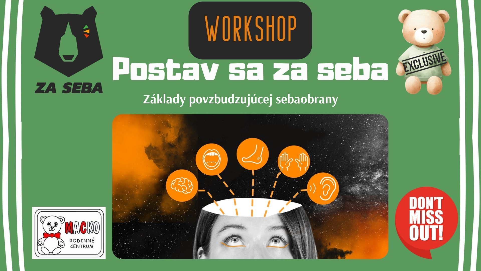 Workshop: Postav sa za seba | SDEŤMI.com