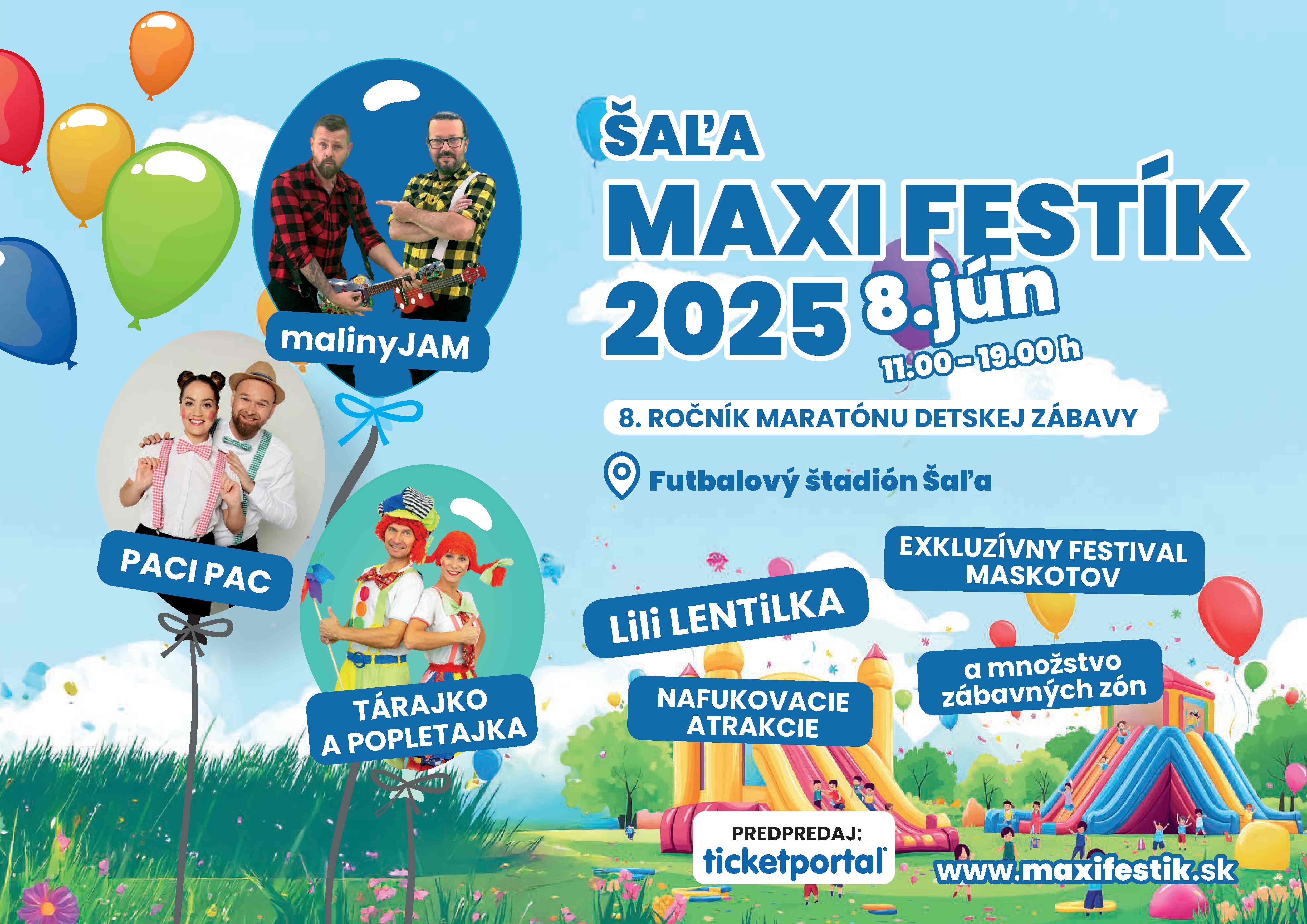 Šaľa Maxi Festík 2025 | SDEŤMI.com