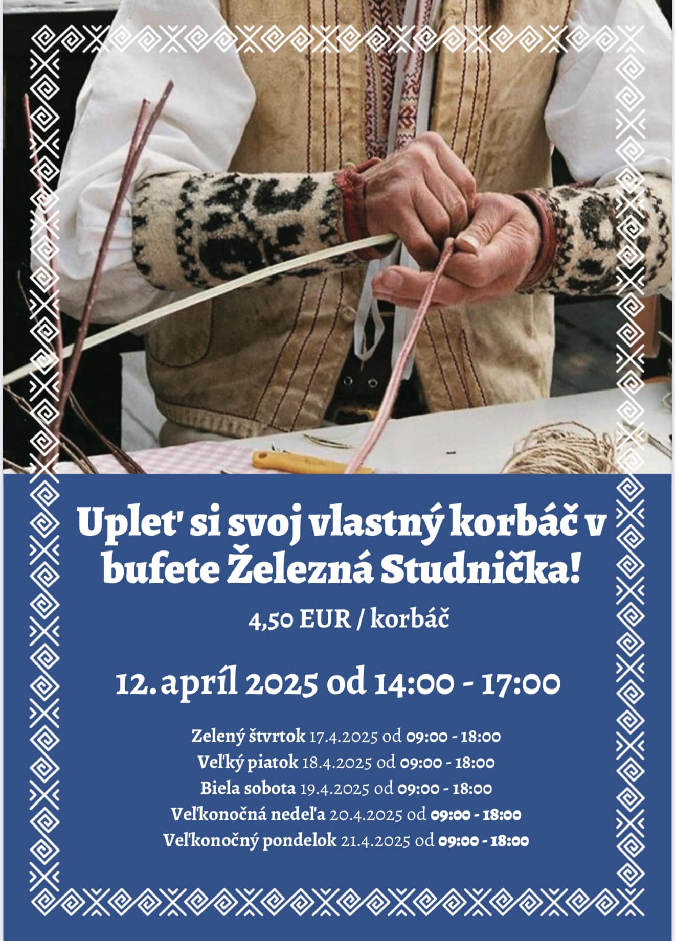 Upleť si svoj vlastný korbáč na Železnej | SDEŤMI.com