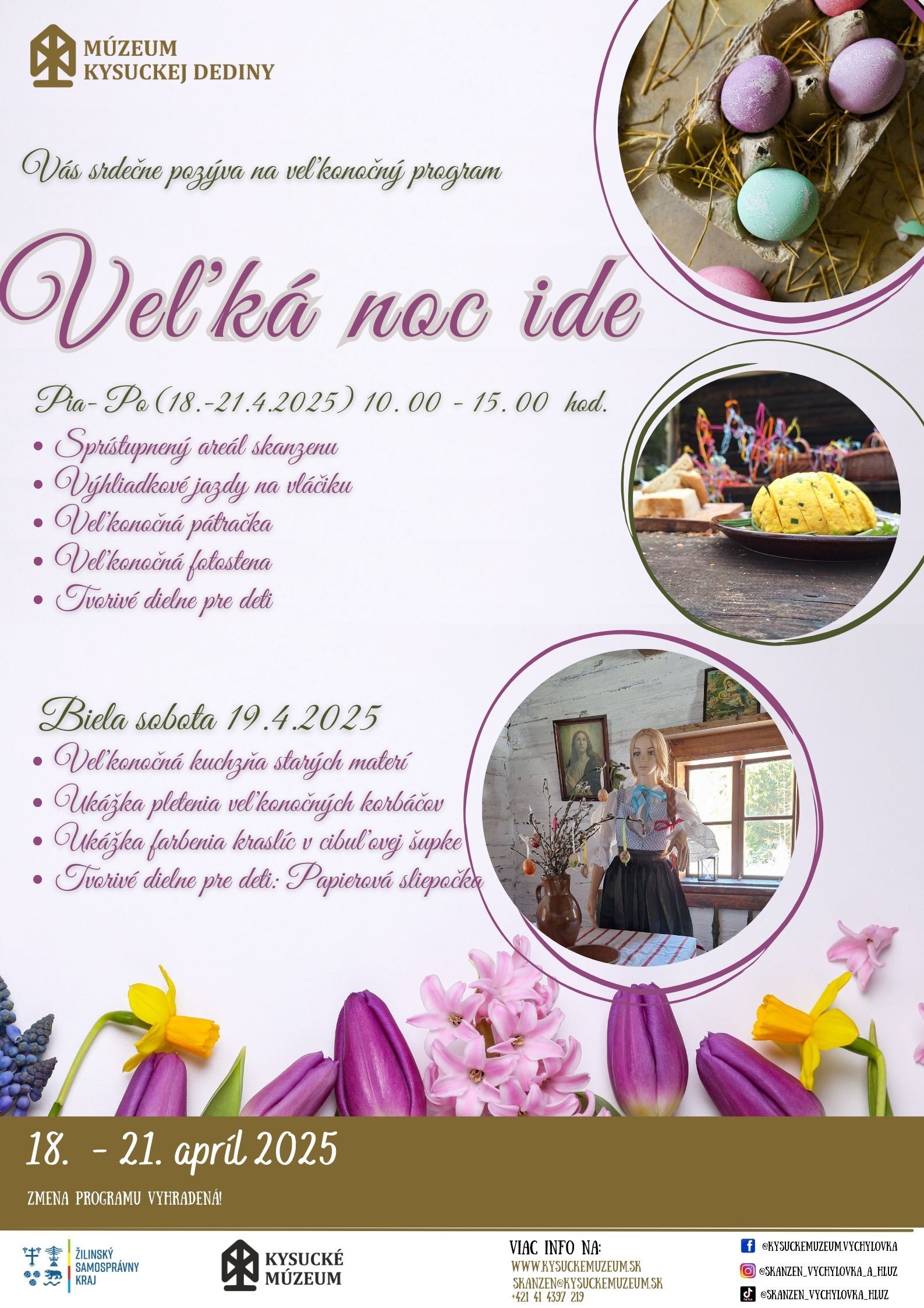 Veľká noc ide v skanzene Vychylovka | SDEŤMI.com