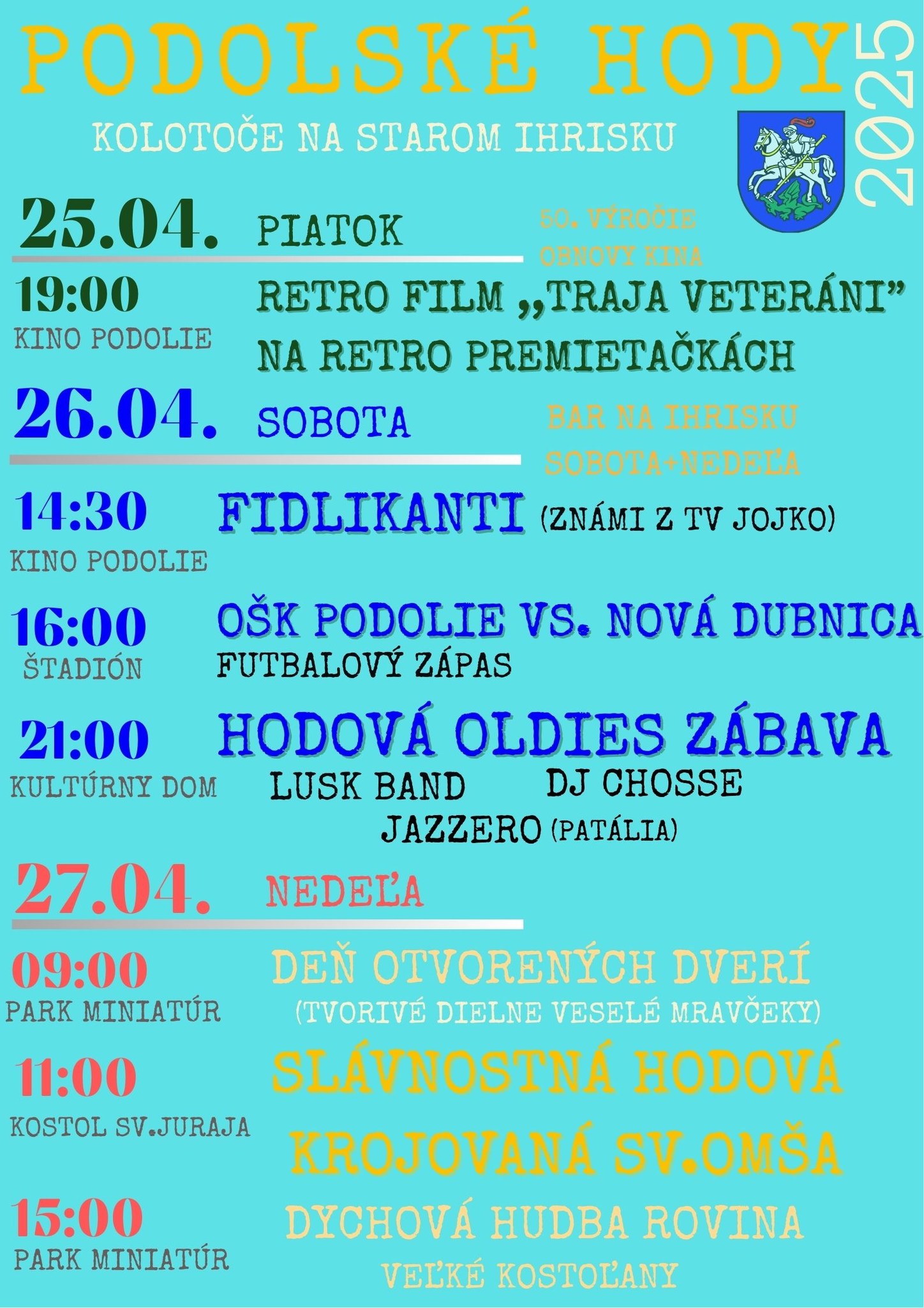 Podolské hody 2025 | SDEŤMI.com