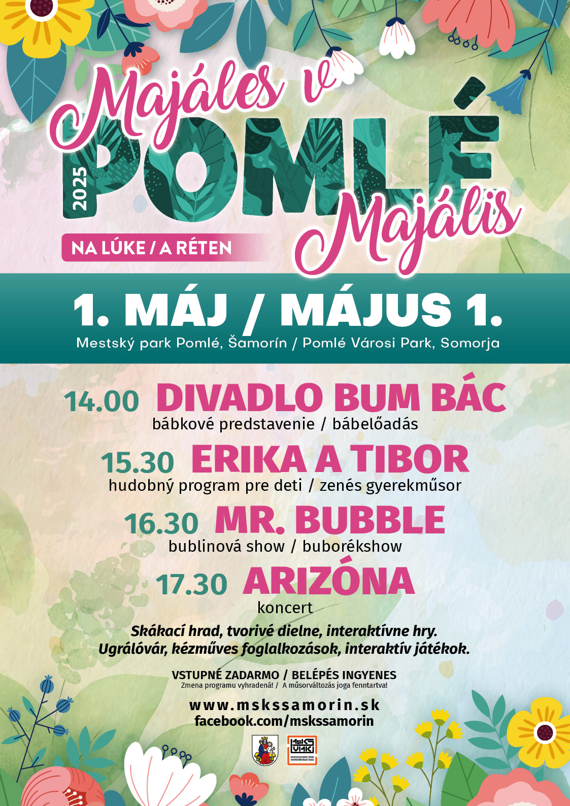 Majáles v Pomlé 2025 | SDEŤMI.com