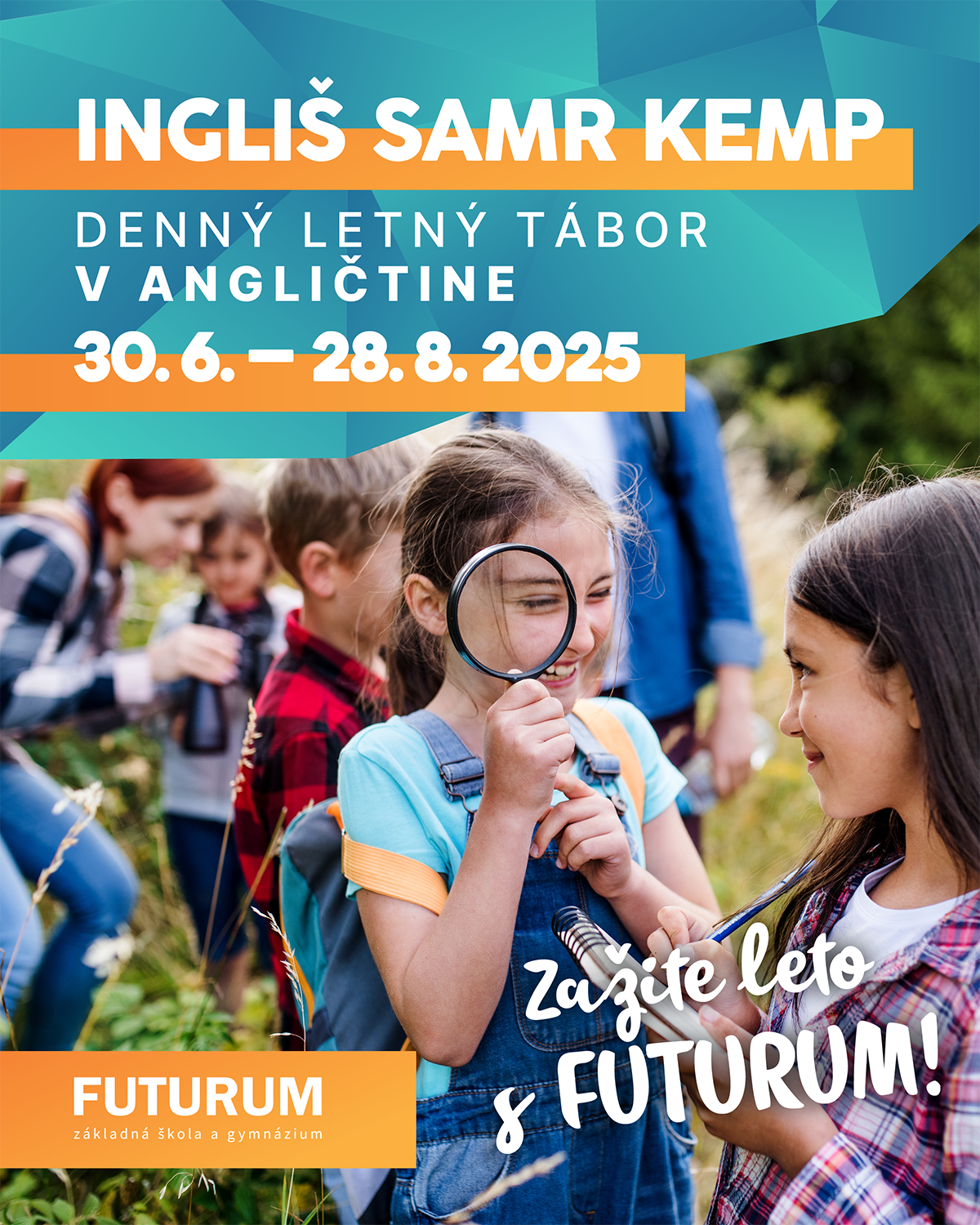 Ingliš samr kemp | SDEŤMI.com