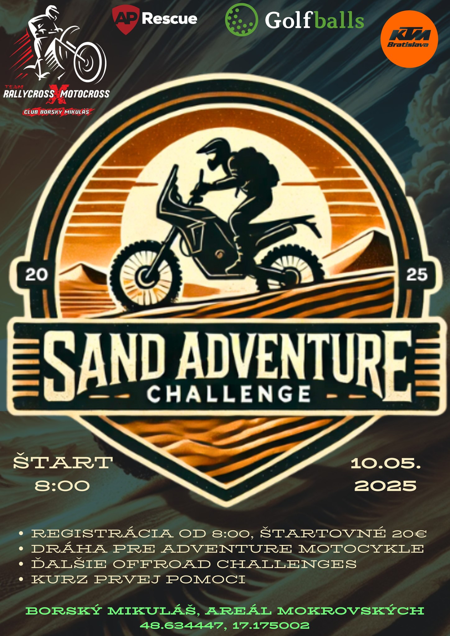 Sand Adventure Challenge 2025 | SDEŤMI.com