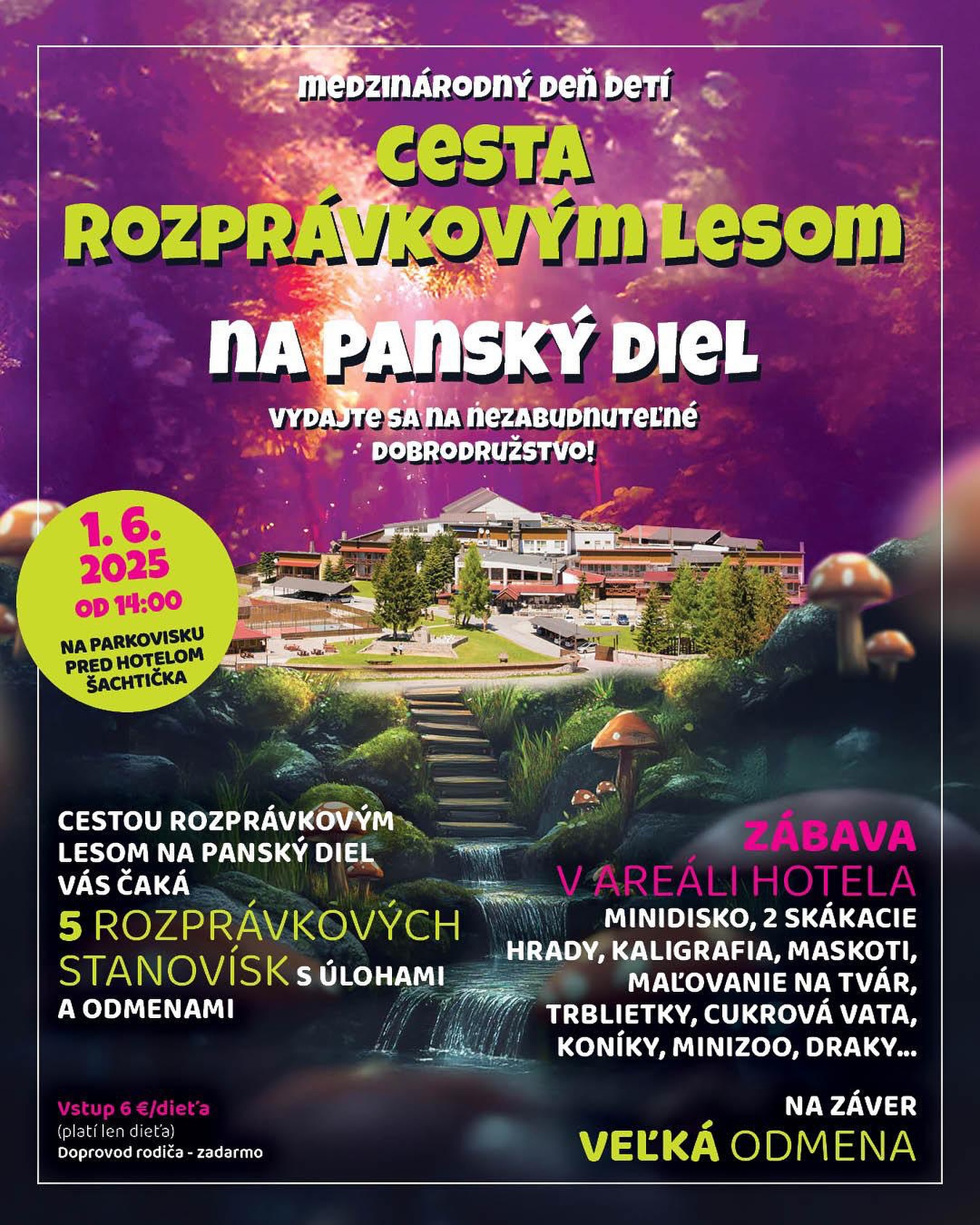 Cesta rozprávkovým lesom na Panský diel | SDEŤMI.com