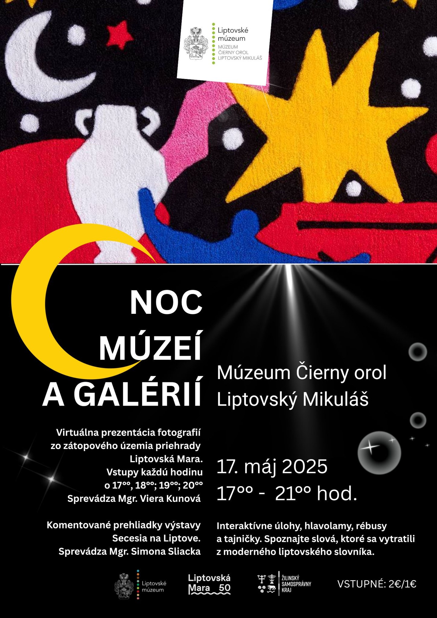 Noci múzeí a galérií s Liptovským múzeom | SDEŤMI.com