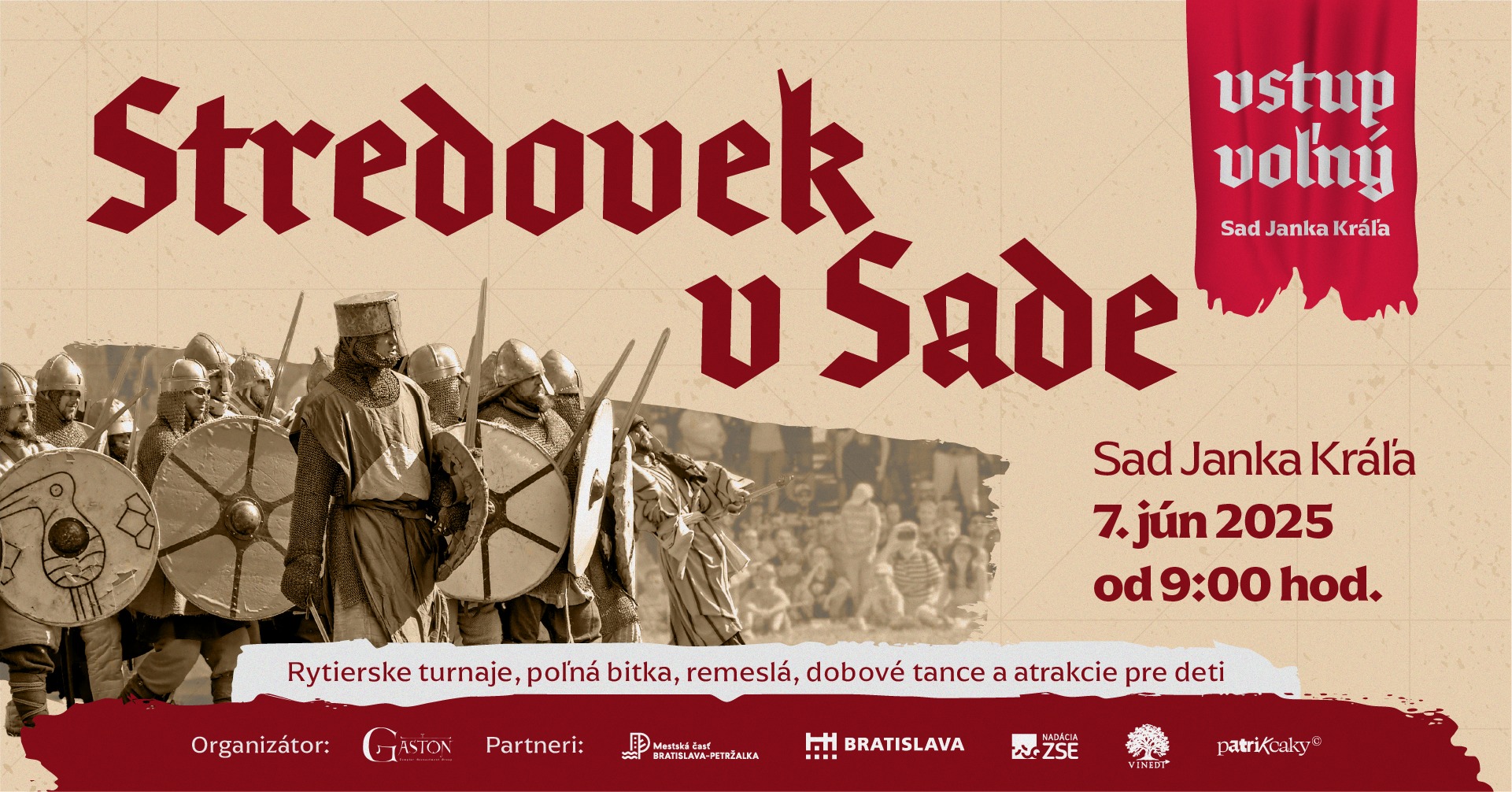 Stredovek v Sade 2025 | SDEŤMI.com