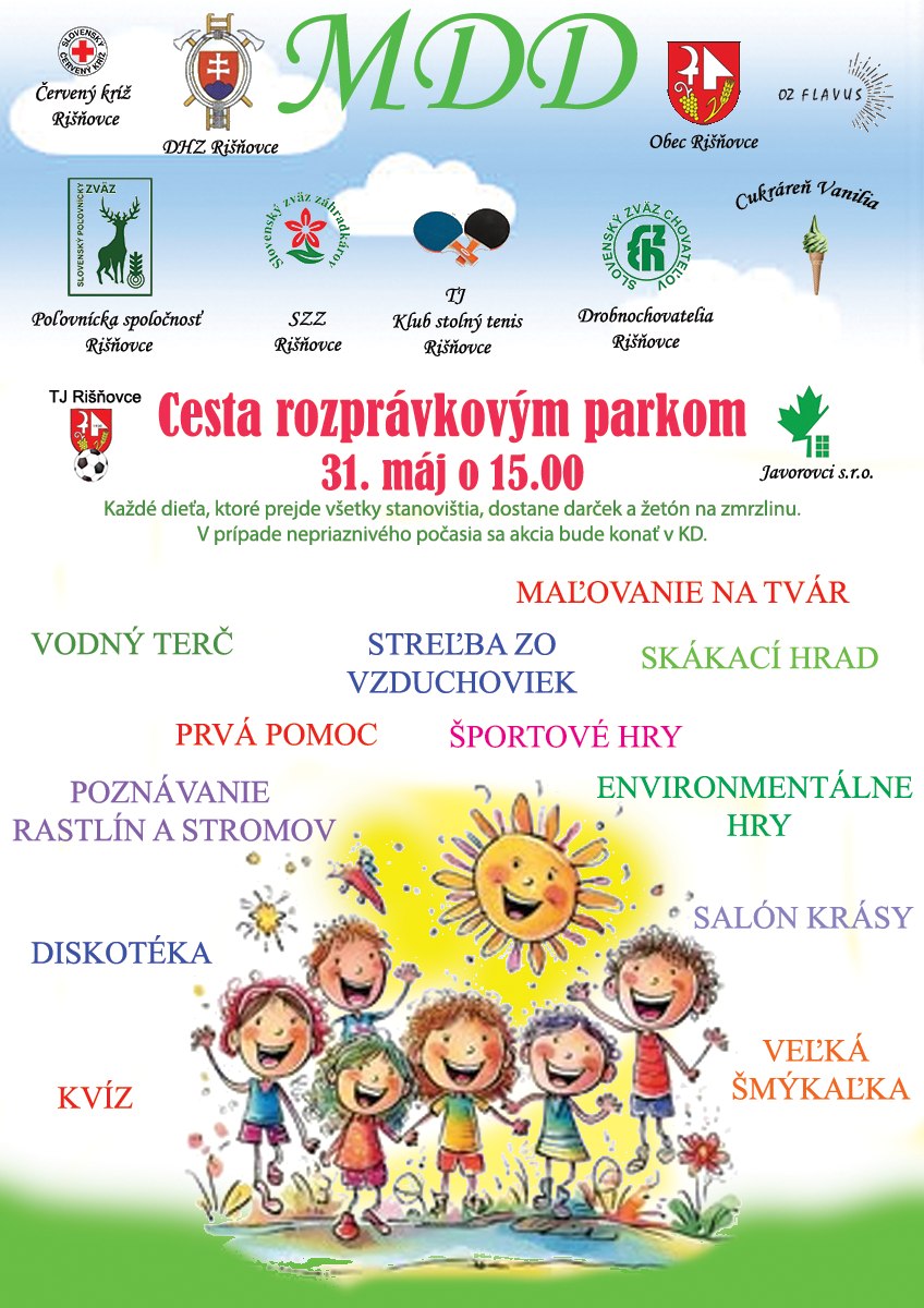 Cesta rozprávkovým parkom Rišňovce | SDEŤMI.com