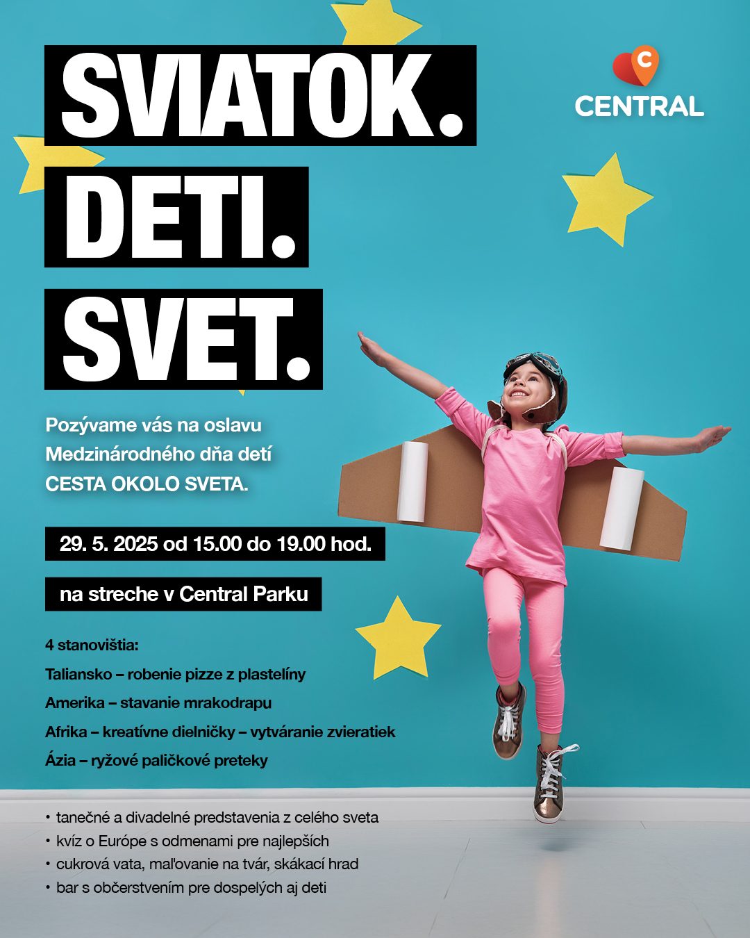 Deň detí v OC Central | SDEŤMI.com