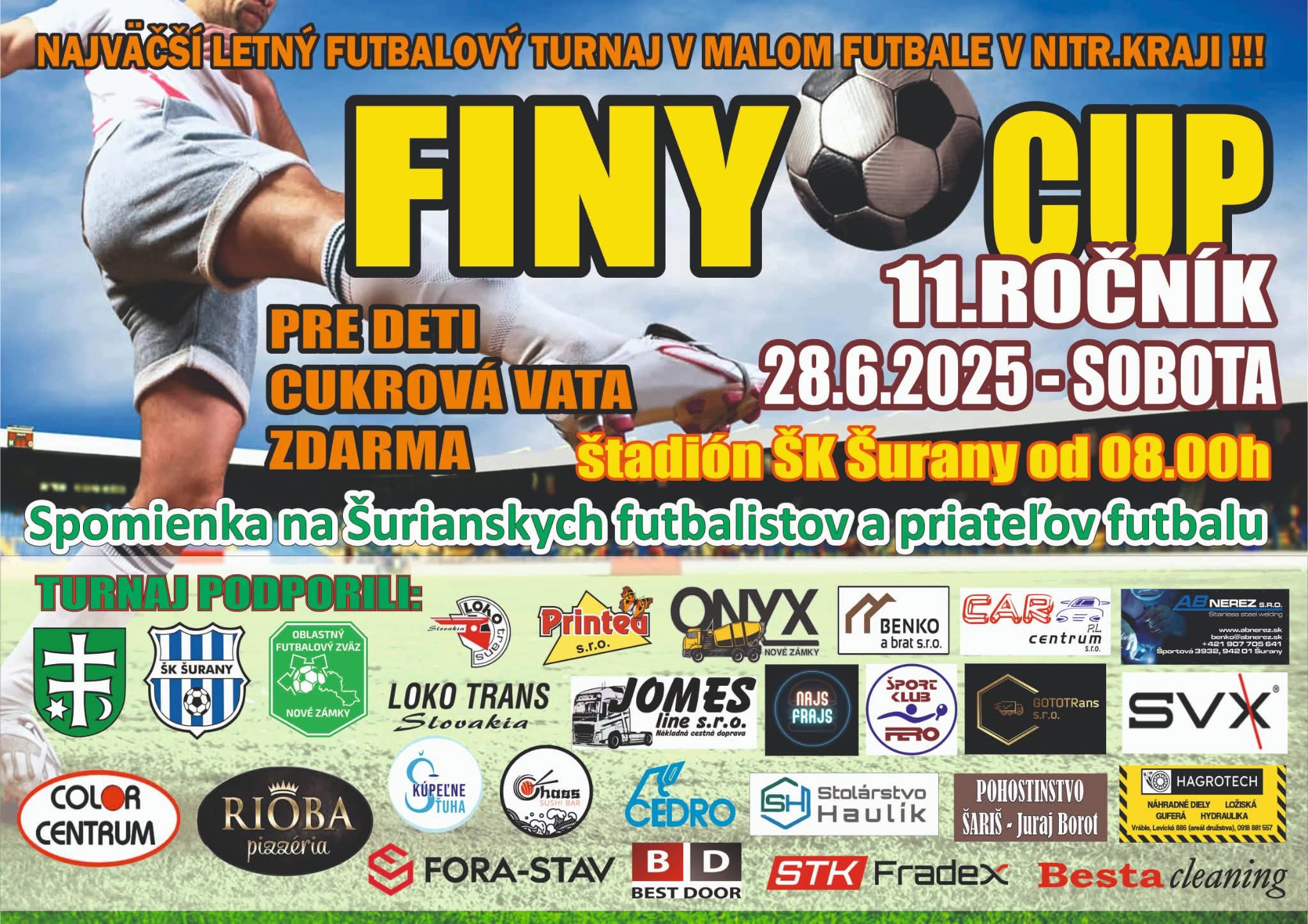 Finy Cup | SDEŤMI.com