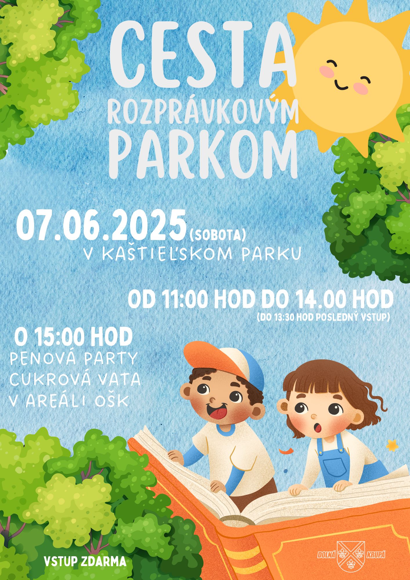 Cesta rozprávkovým parkom v Dolnej Krupej | SDEŤMI.com