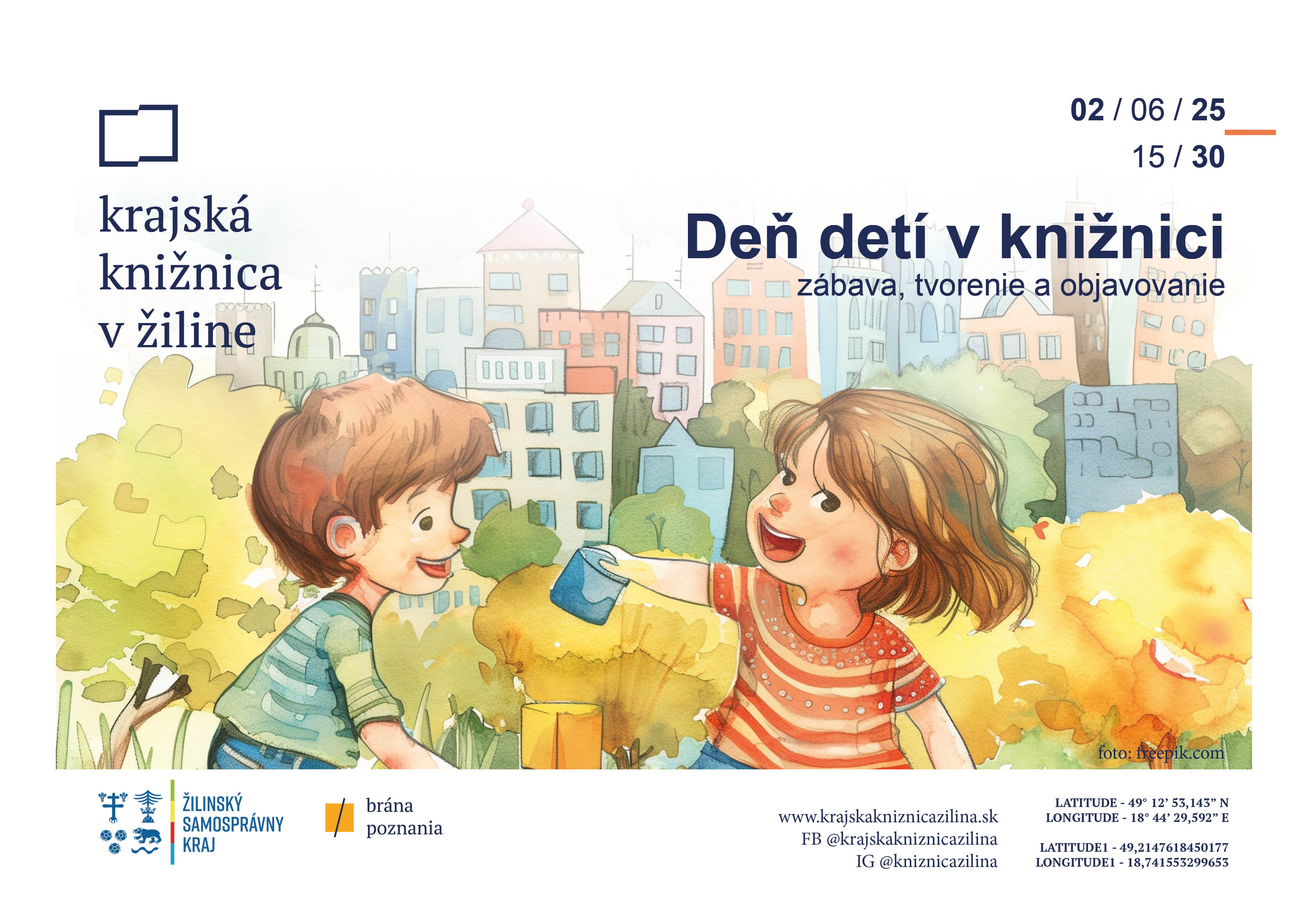 Deň detí v knižnici: zábava, tvorenie a objavovanie | SDEŤMI.com
