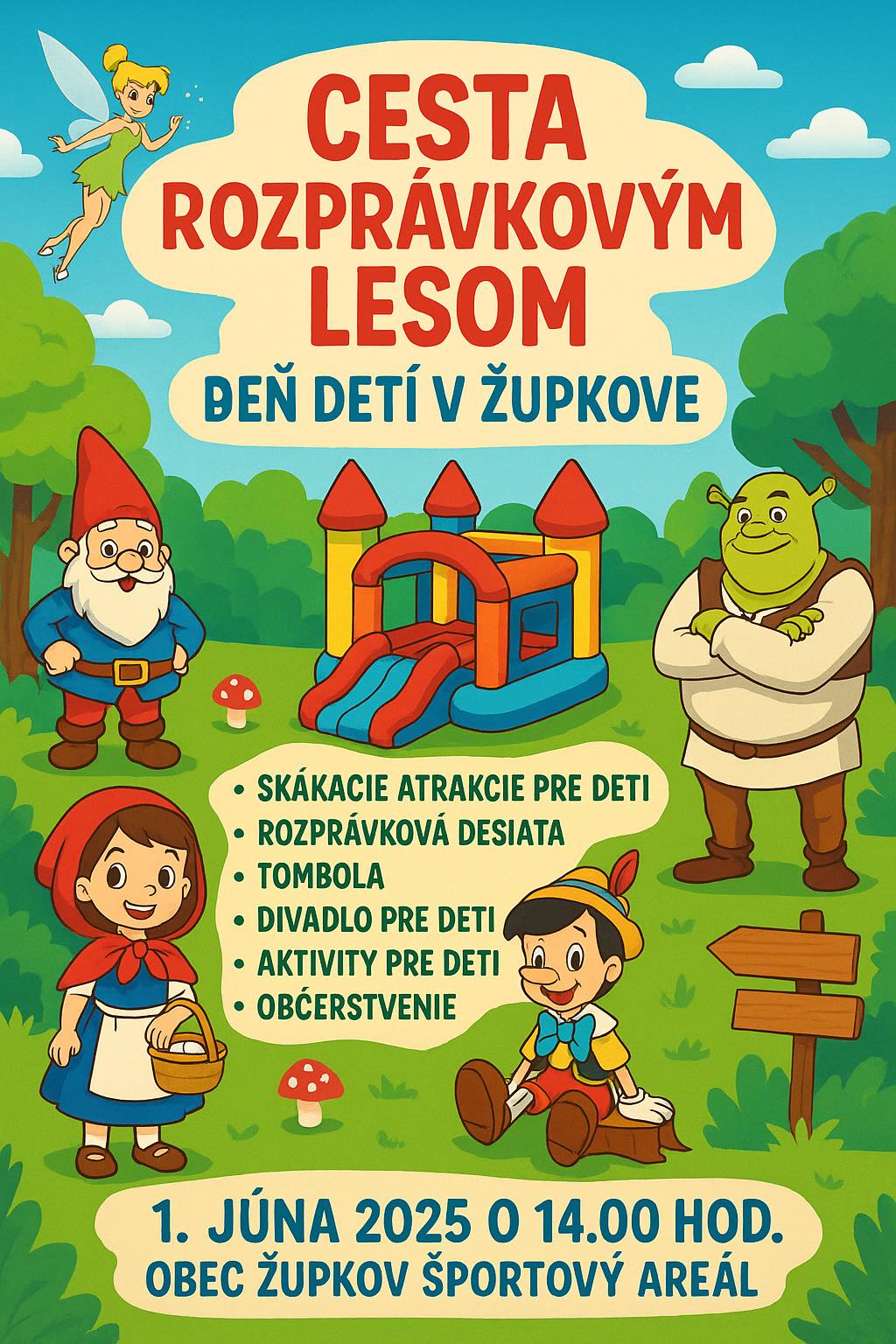 Cesta rozprávkovým lesom | SDEŤMI.com