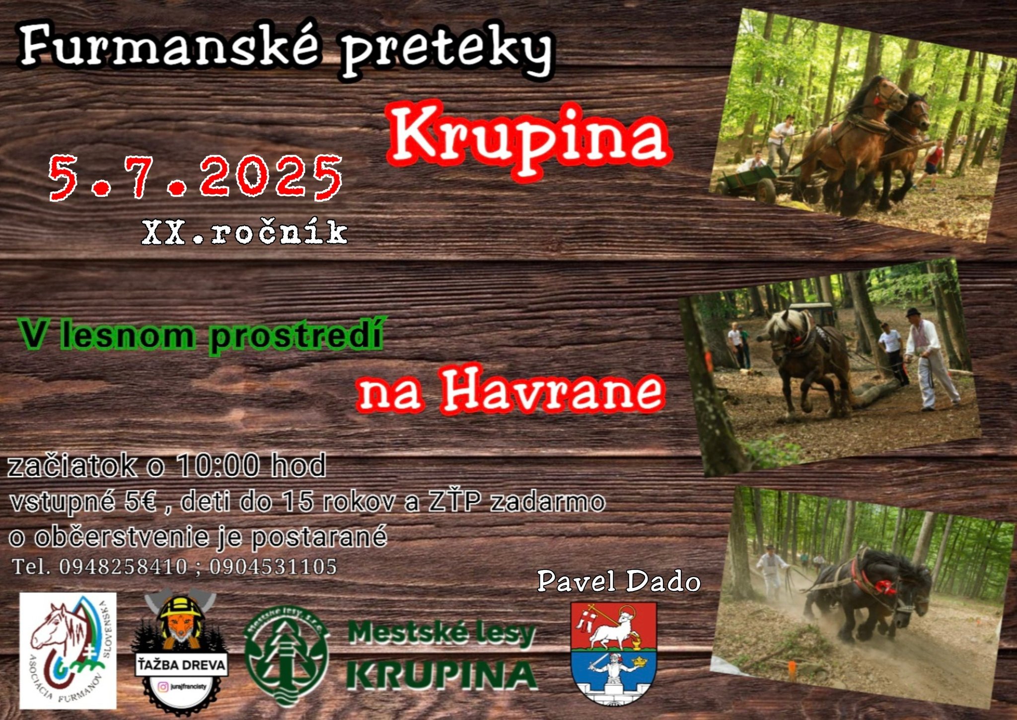 Furmanské preteky Krupina 2025 | SDEŤMI.com