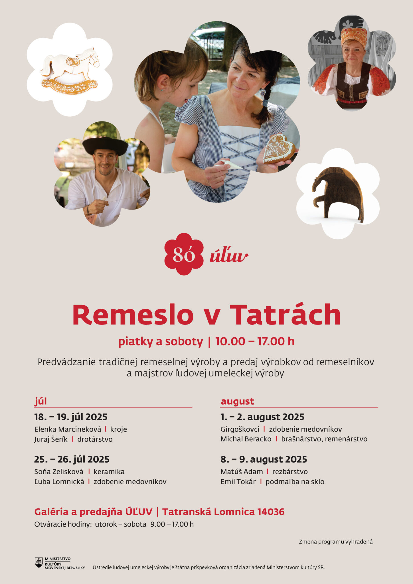 Remeslo v Tatrách 2025 | SDEŤMI.com