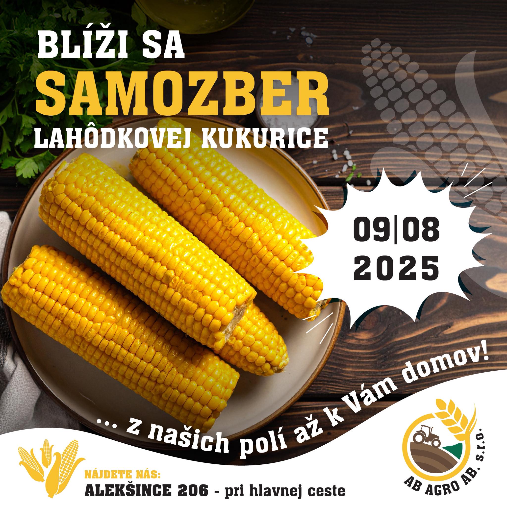 Samozber kukurice | SDEŤMI.com