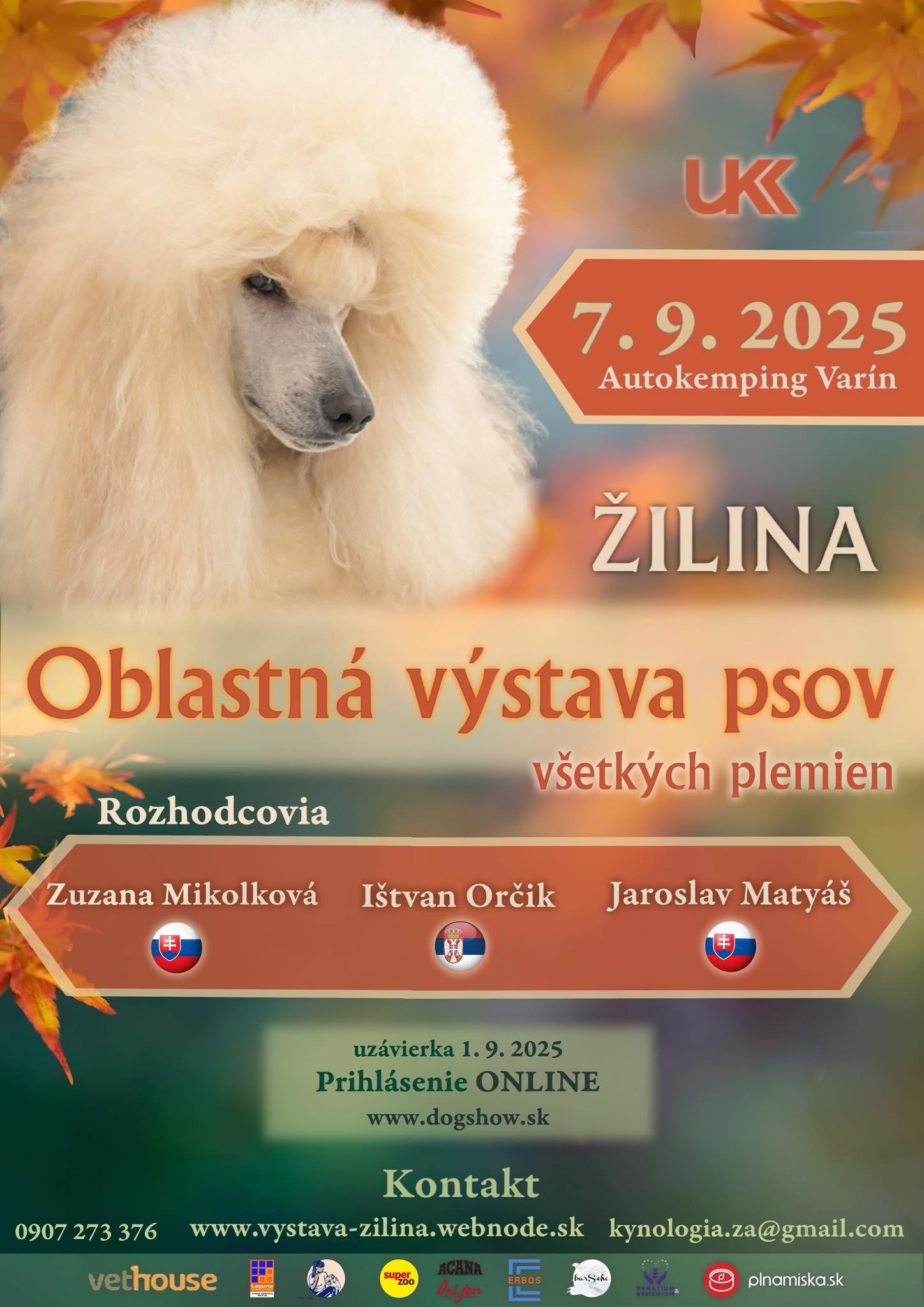 Oblastná výstava psov | SDEŤMI.com
