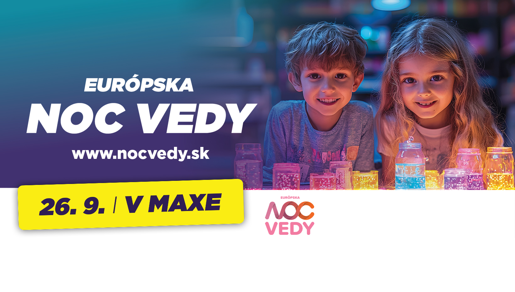 Európska noc vedy 2025 v OC MAX | SDEŤMI.com