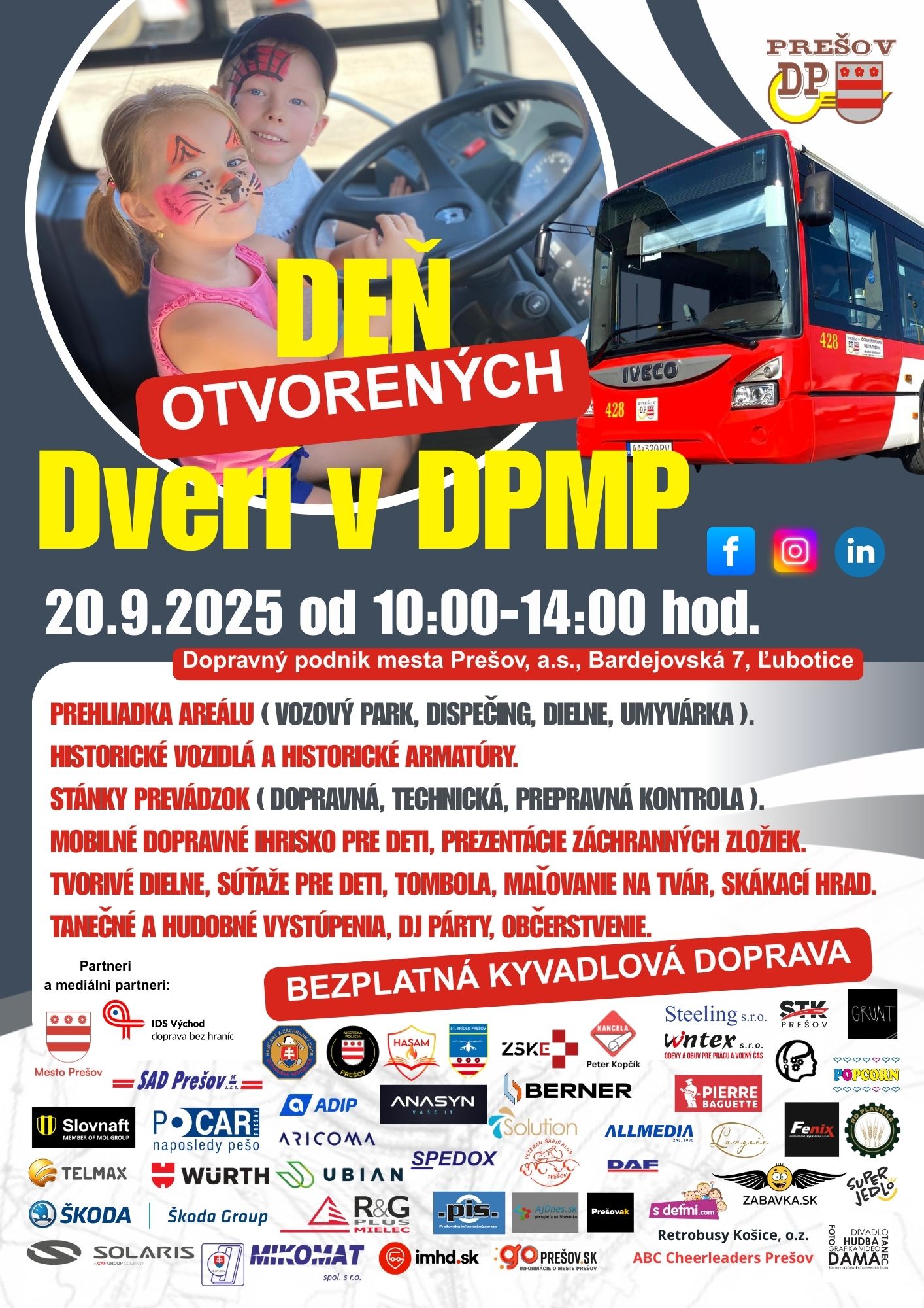 Deň otvorených dverí v DPMP 2025 | SDEŤMI.com