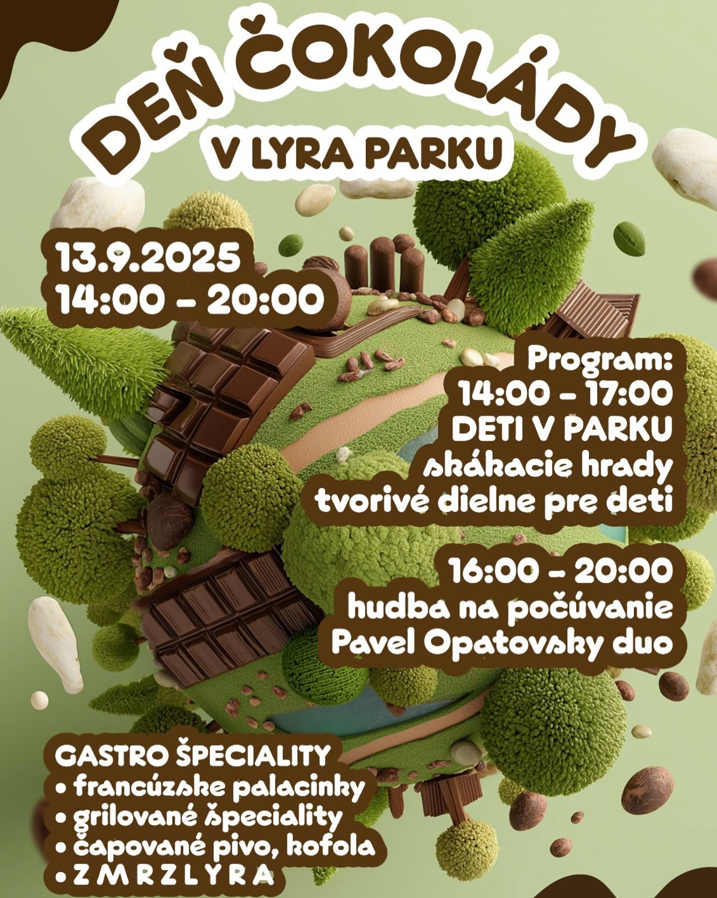 Deň čokolády v Lyra parku | SDEŤMI.com