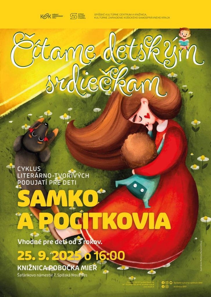 Čítame detským srdiečkam: Samko a Pocitkovia | SDEŤMI.com