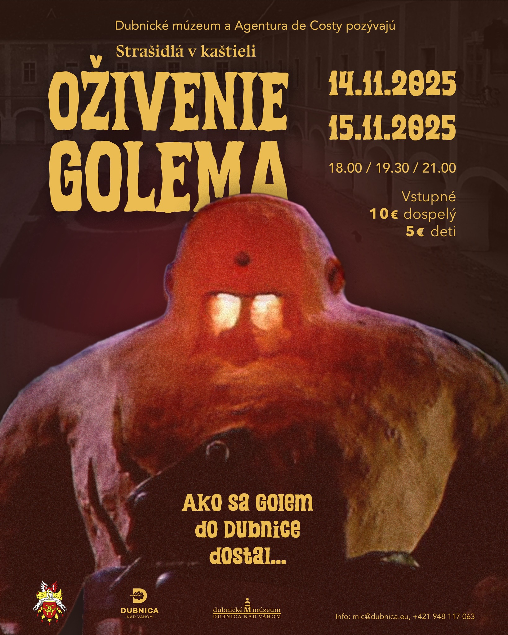 Oživenie Golema v kaštieli | SDEŤMI.com