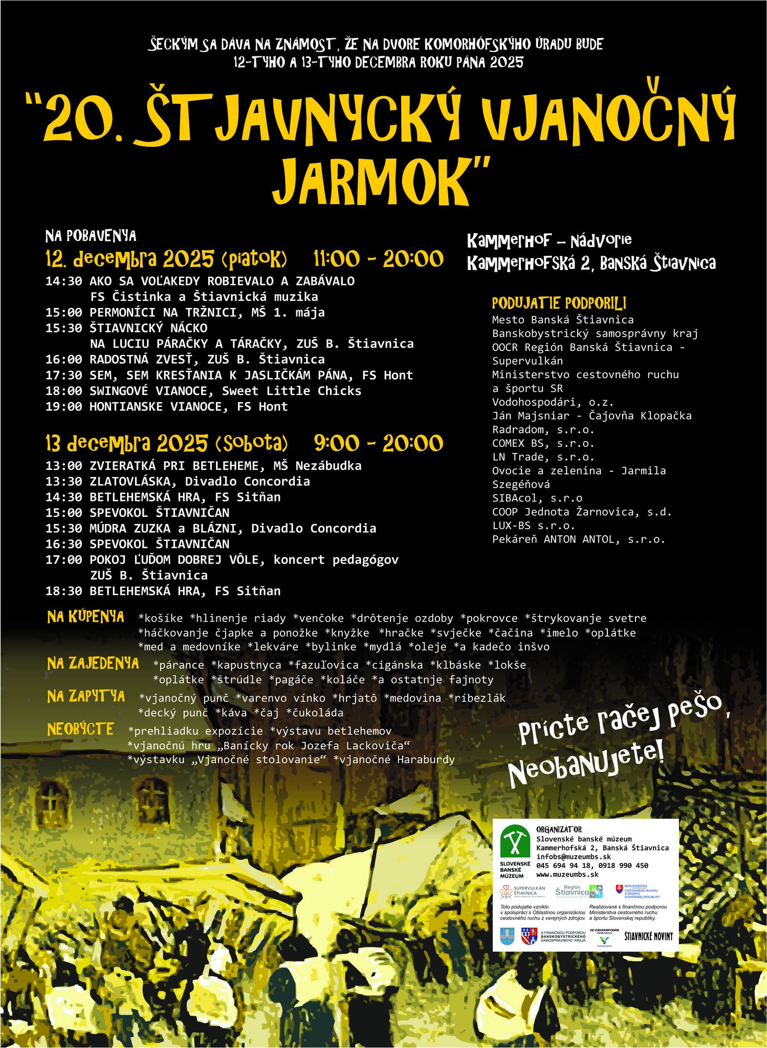 Štjavnycký vjanočný jarmok | SDEŤMI.com
