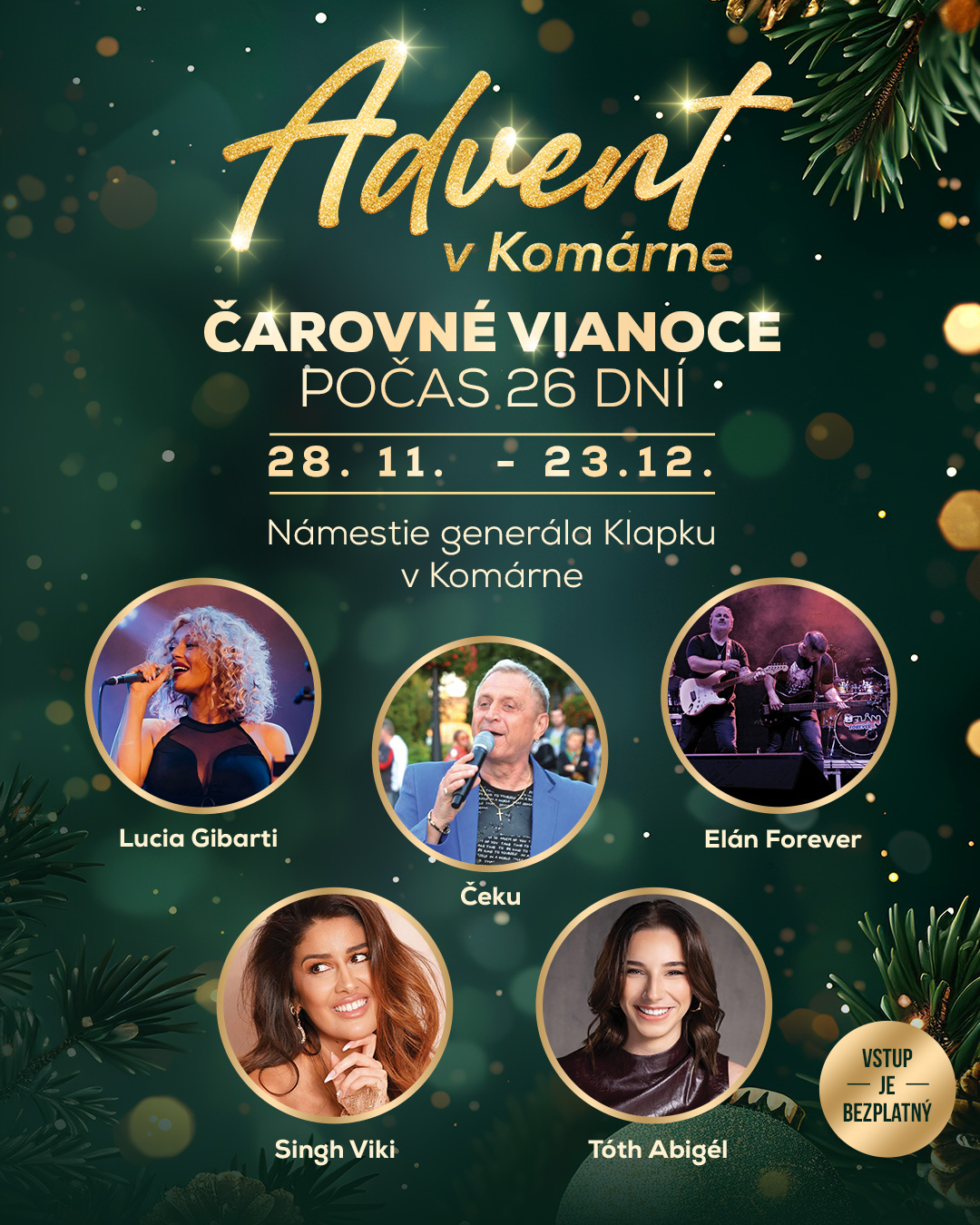 Čarovný Advent v Komárne | SDEŤMI.com