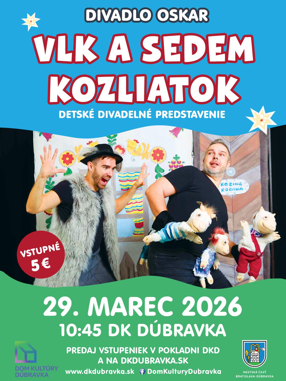 Vlk a sedem kozliatok | SDEŤMI.com